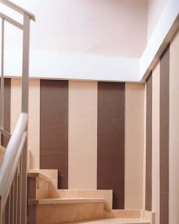 25 ideas para decorar paredes con rayas — Arkiplus