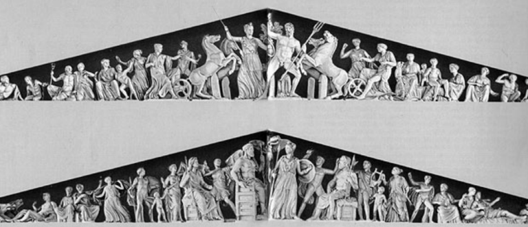 Frontones del Partenón — Arkiplus